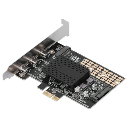 Tbest PCI Express Expansion Card Type‑C Adapter SSD Expand Computer ...