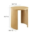 Aspect End Table in Oak - Walmart.com