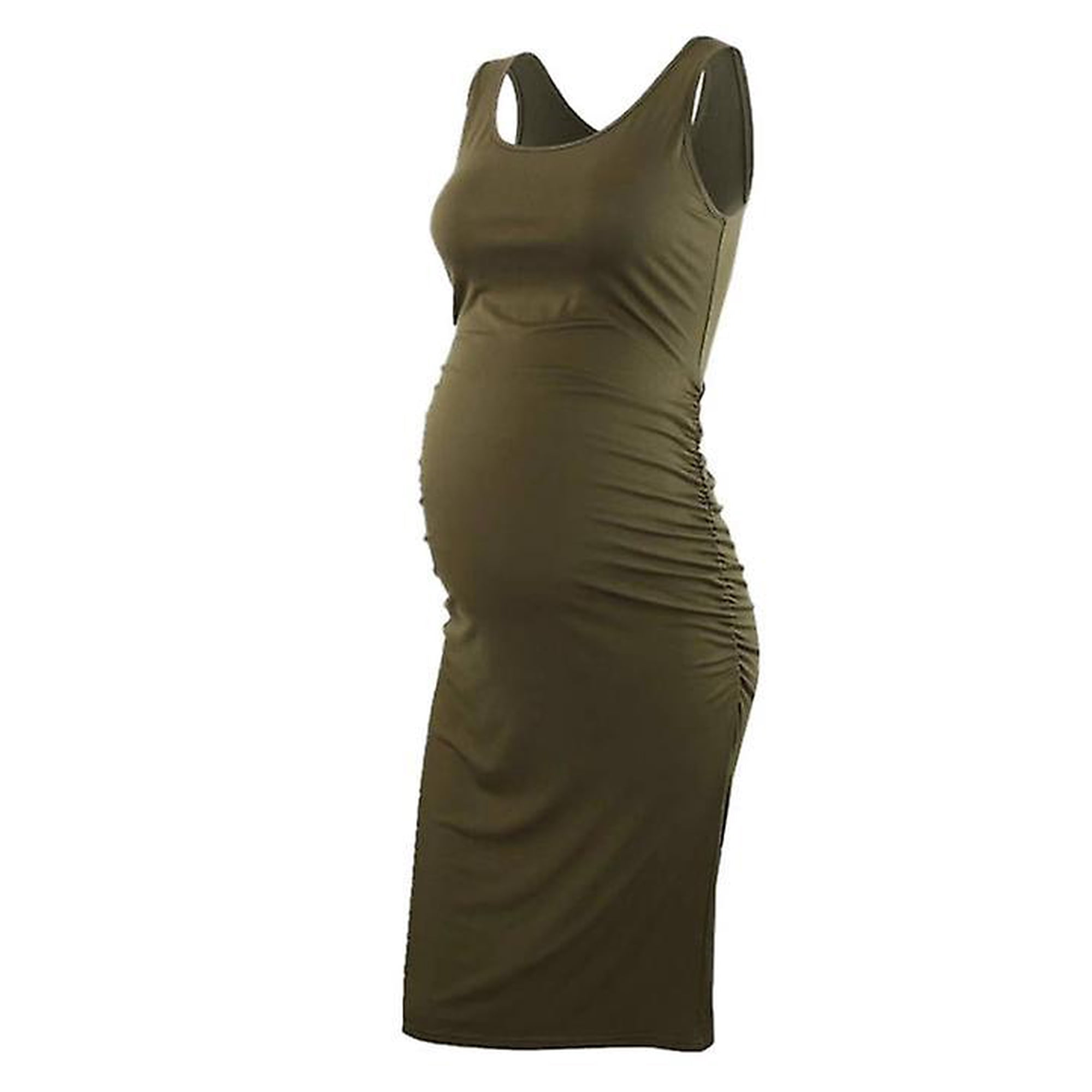 Click here for Junxiong Women Summer Sleeveless Maternity Dress S... prices