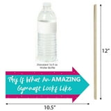 Big Dot of Happiness Funny Tumble, Flip & Twirl - Gymnastics - Birthday ...