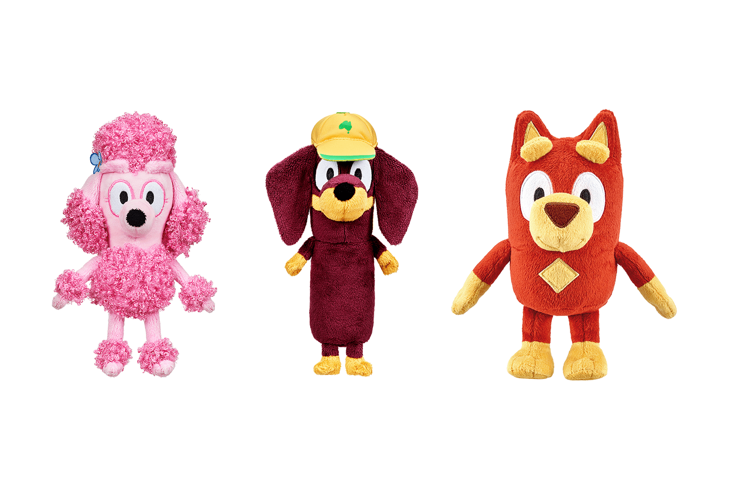 Amigos Bluey: Snickers, Coco e Rusty Empilhado 8 Angola | Ubuy