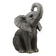 Ebros Ruby The Elephant Sitting Pretty with Trunk Up Large Statue 17 ...