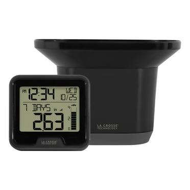 BALDR Wireless Wi-Fi Rain Gauge with Rainfall, Accurate Rainfall Record ...