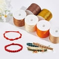 6 Rolls 1mm Satin Rattail Cord 32.8 Yards(30m) 6 Colors Chinese ...