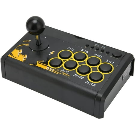 Wired PC Game Controller, USB Wired Game Joystick Retro Arcade Fighting ...