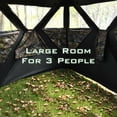 3-Person Portable Pop-Up Ground Hunting Blind, 71"x78.5"x65.5 ...