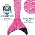 Fin Fun Mermaidens - Mermaid Swimming Tails with Monofin for Adults ...