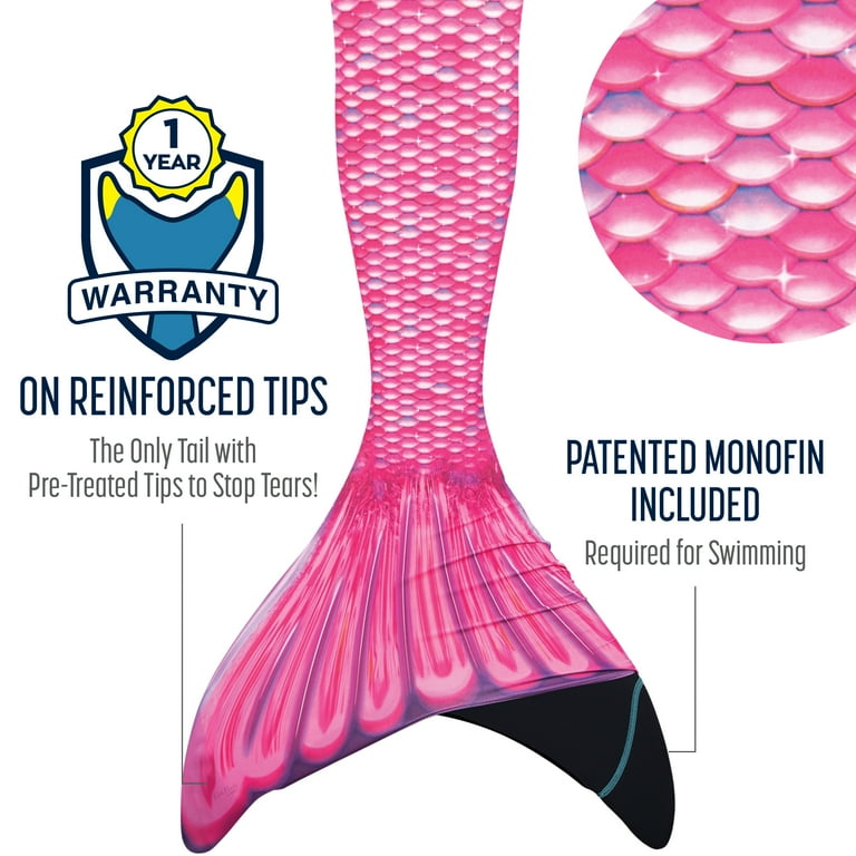Pink Fin Fun Mermaid