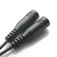 3.5mm Stereo Audio Male to 2 Female Headphone Mic Y Splitter Cable ...