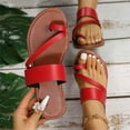 Dpityserensio Women's Casual Flat Sandals, Retro Beach Style Slides ...