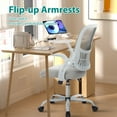Ergonomic Mesh Computer Chair, Mid Back Design, Rolling Swivel & Height ...