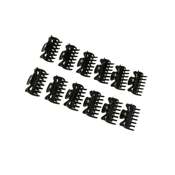12 Pieces Plastic Mini Hair mini hair claws Claws Grips Clips Pins ...