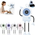 Rechargeable Handheld Fan 2026 Summer Smart Digital Display LED Light ...