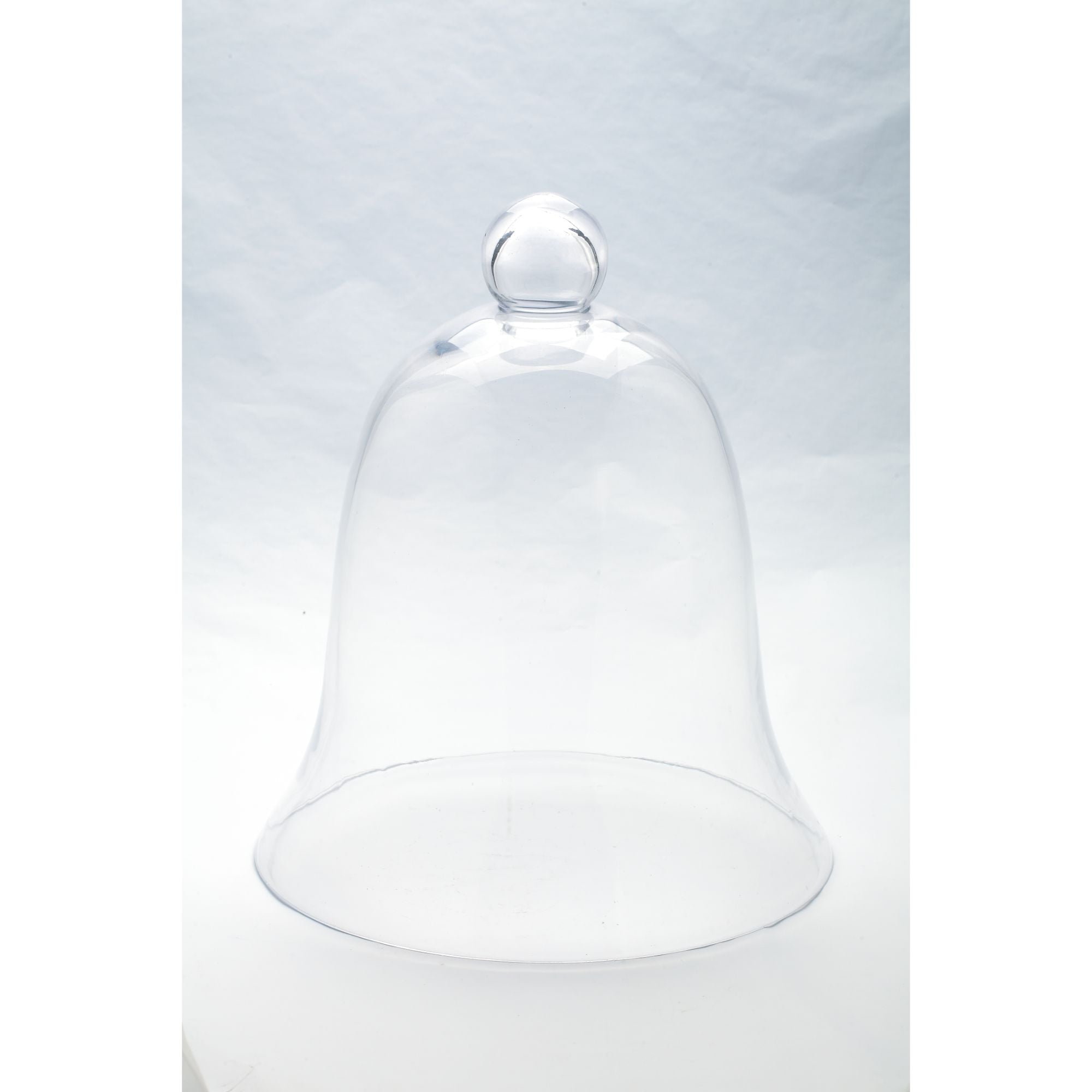 16" Clear Glass Bell Shaped Domes Tabletop Decor - Walmart.com ...