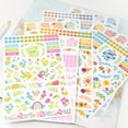 bloom daily planners Decorative Floral Planner Stickers, 8 Sheets ...