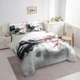 Castle Fairy Teens Cherry Blossoms Bedding Comforter Set,Japanese Style ...