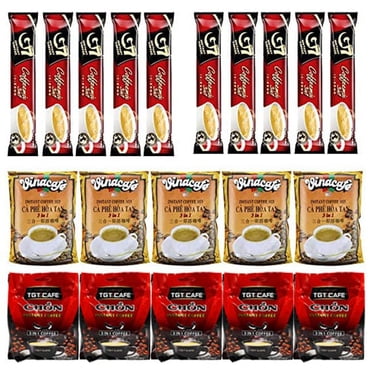 Trung Nguyen G7 3-in-1 Dark Roast, Strong Asian Instant Premium ...