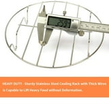 i Kito Baking Racks Cooling, Cooking Steamer 10" 2pack, Cookie Cake ...