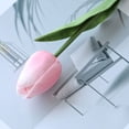 Artificial Tulip Flowers,Realistic Polyester Tulips for Home Decor ...