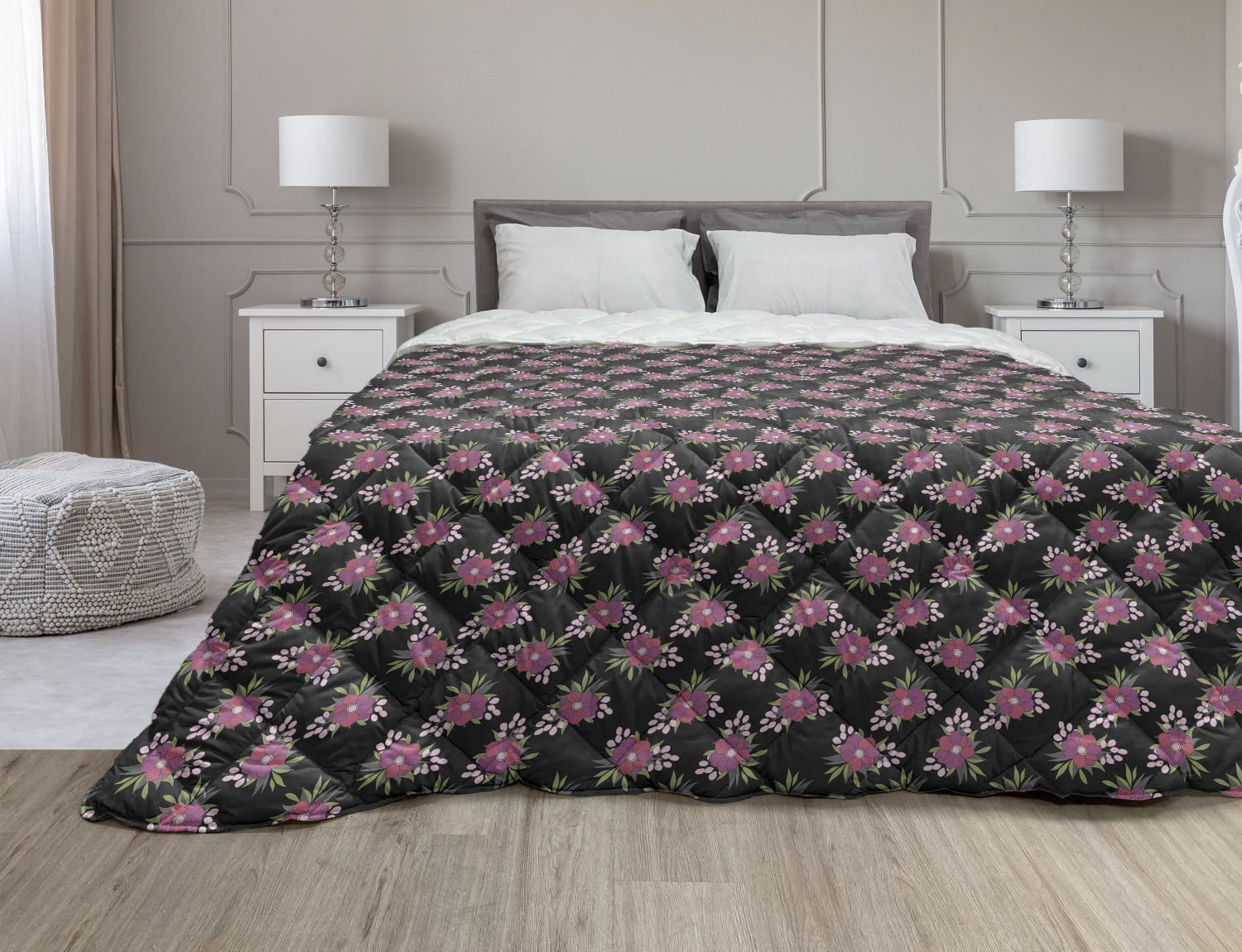 Nature Down Alternative Comforter, Print of Pencil Drawn Inspired ...