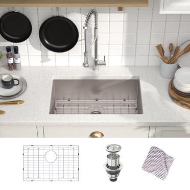Modern Home Wall Mounted Outdoor Garden Sink w/Hose Holder - Walmart.com