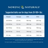 Nordic Naturals Pure Wild Omega Fatty Acid, Pet Cod Liver Oil for Dogs ...
