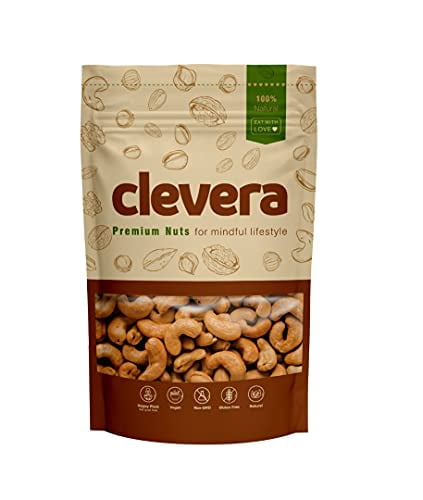 Clevera Whole Jumbo Roasted Cashews 10 Ounces (Salted) | Walmart Canada