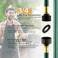 HSAPOW-Leader Hose for Outdoor Garden Connection: 3FT 1/2" Short Hose ...