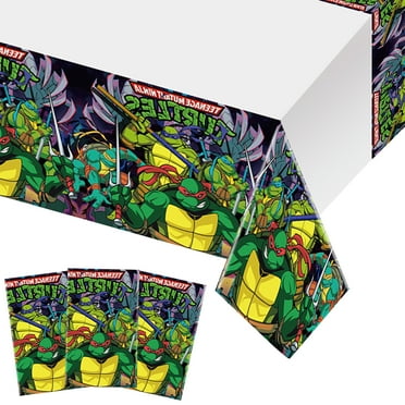Plastic Teenage Mutant Ninja Turtles Table Cover, 84" x 54" - Walmart.com