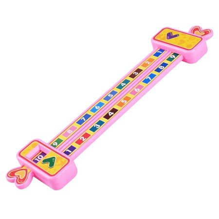 Kids Math -10 Addition Subtract Learning Ruler for Kids Toddlers - Pink ...