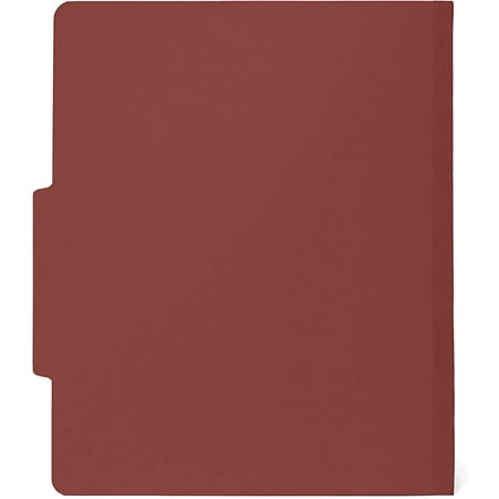 10 Red Classification Folders - 2 Divider - 2 Inch Expansions - Durable ...