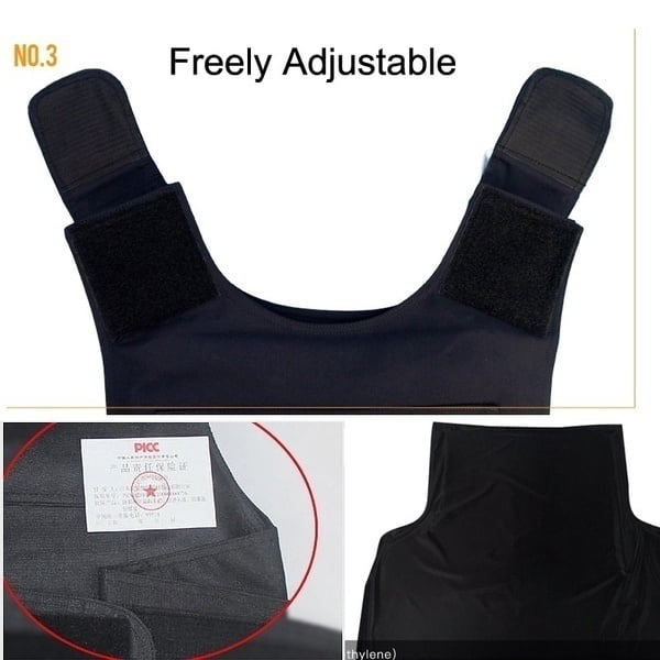 Protective Bulletproof Vest Bulletproof Vest Body Armor Vest Adjustable ...