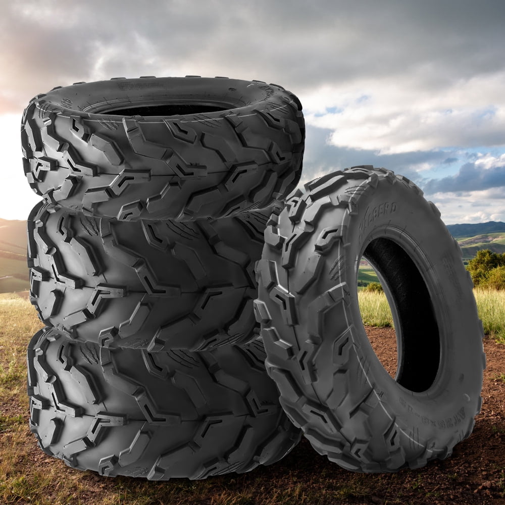 HALBERD 25x8-12 25x10-12 ATV Tires 6PR All Terrain 4 Tubeless Off Road ...