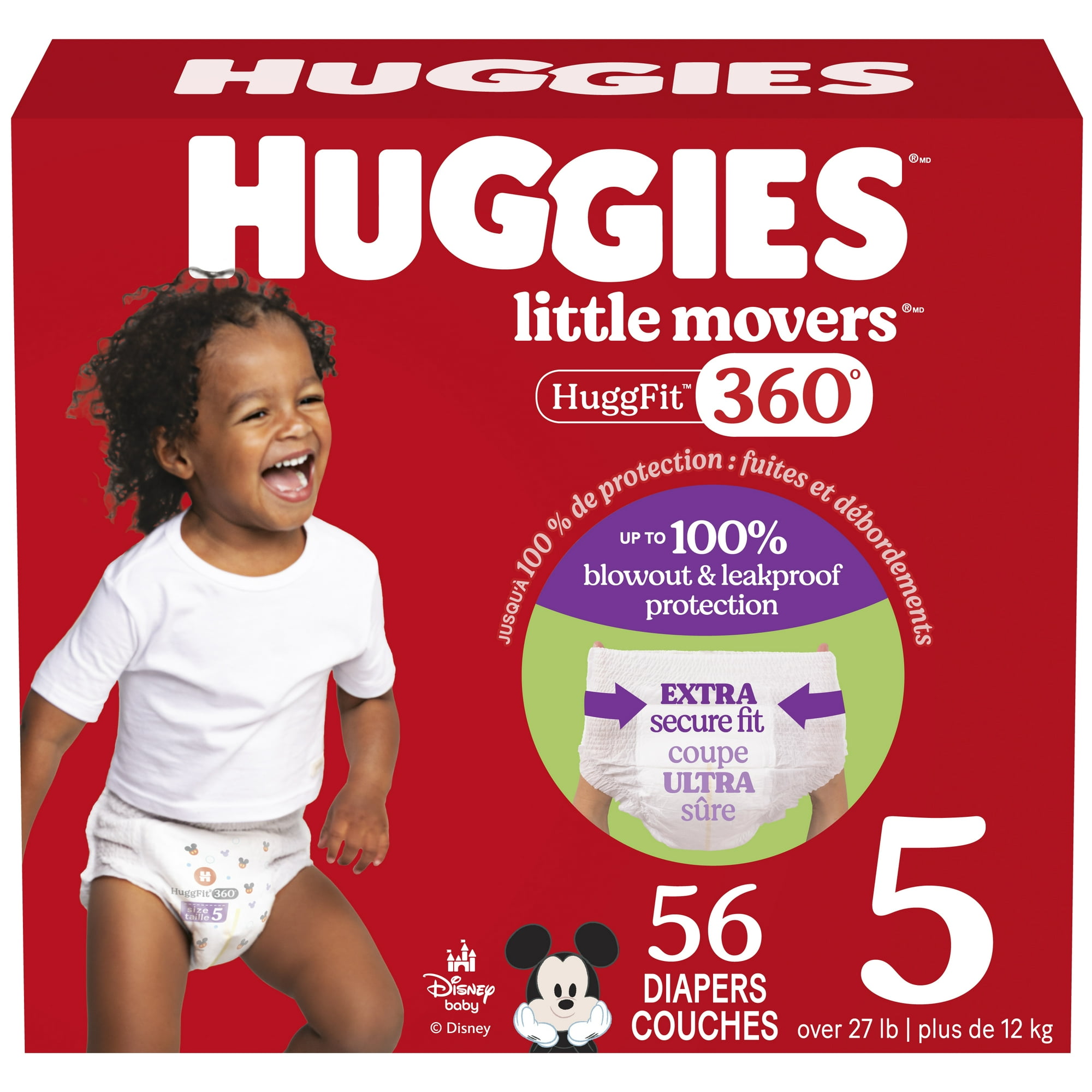 Click here for Huggies Little Movers Huggfit 360° Baby Diapers Wi... prices