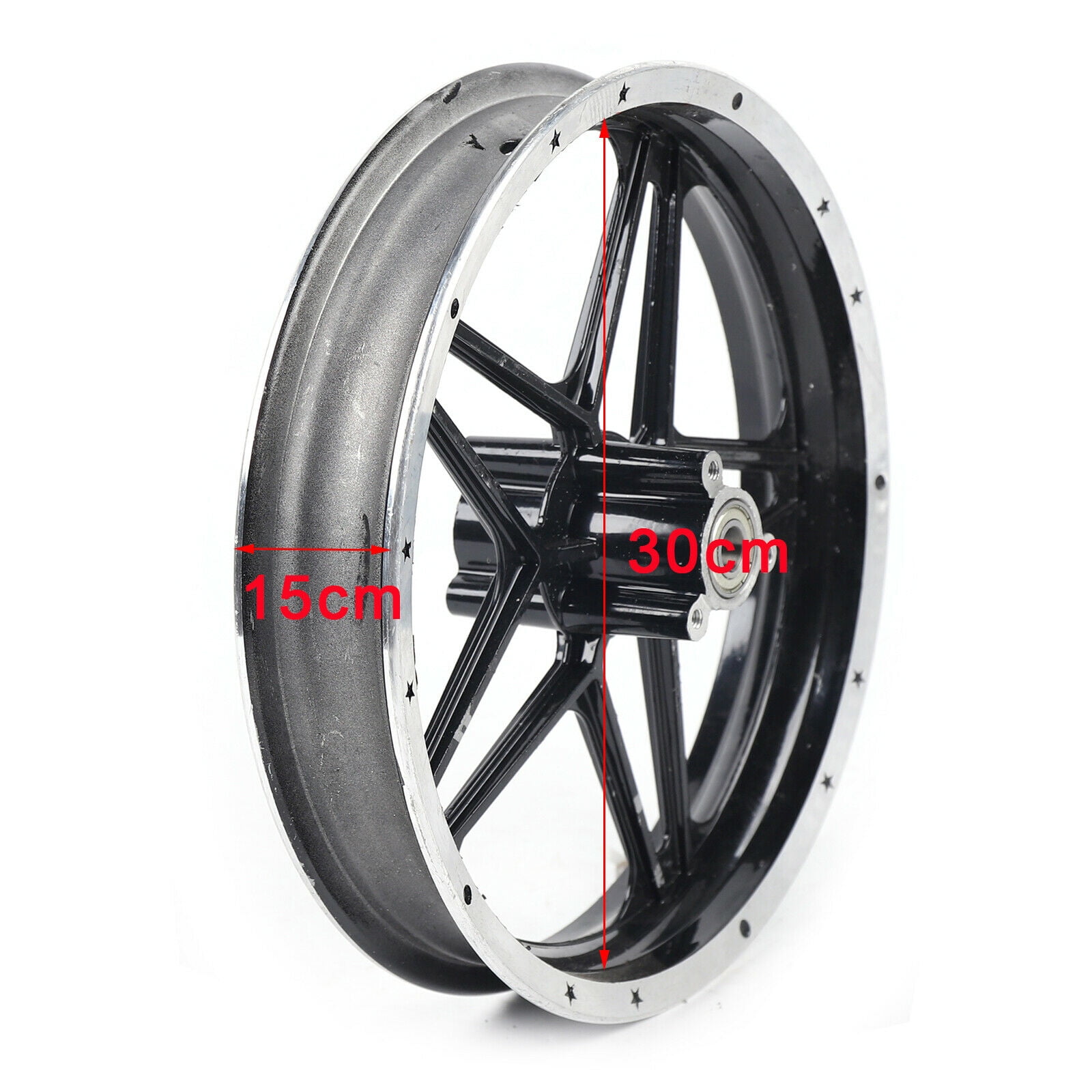 Buy Front Rear 2.50-10 Tire Rim Hub Assembly Wheel for 2 Stroke Dirt ...
