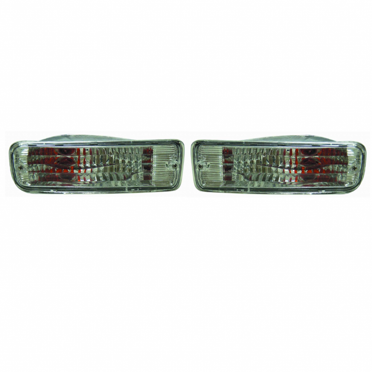 (2) Sparkling Amber LED 17" Identification Light Bar / Emergency Turn ...