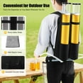 6L Dual Tank Backpack Beer Dispenser - Portable Double Shotgun Drink ...