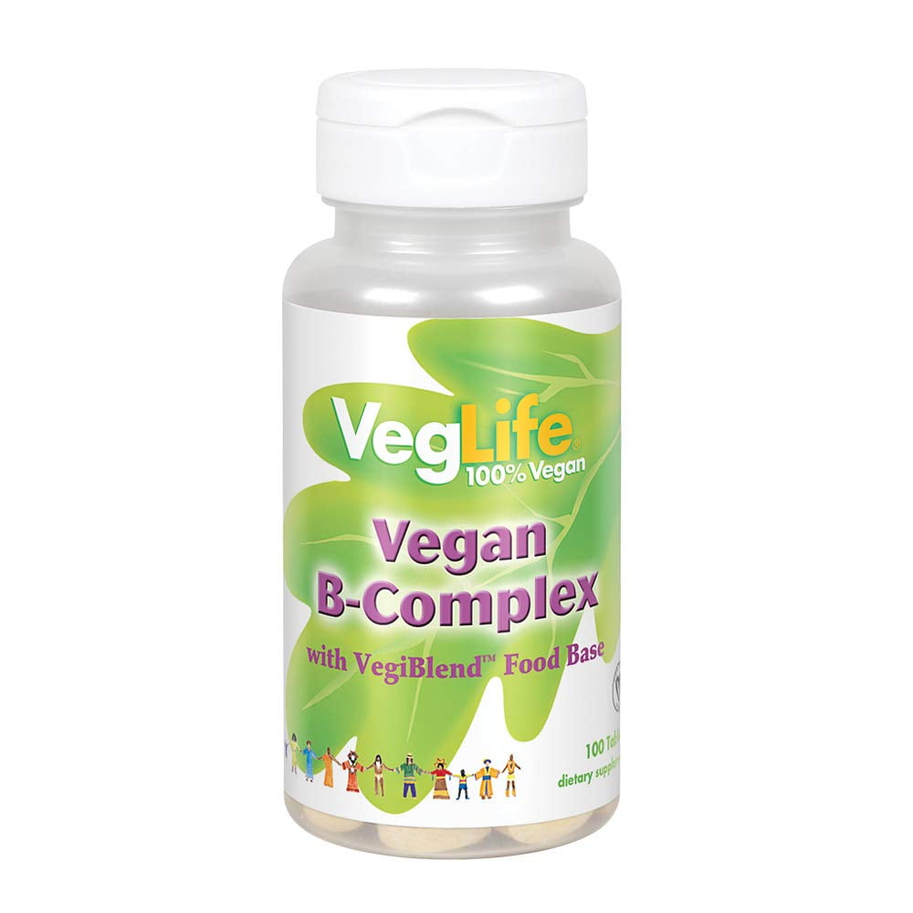Suplemento Veglife B-Complex 100 tabletas veganas | Walmart en línea