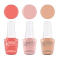 Gelish Core Best Sellers 9mL Polish Set, 6 Pack w/330 Count 3 Type Nail ...
