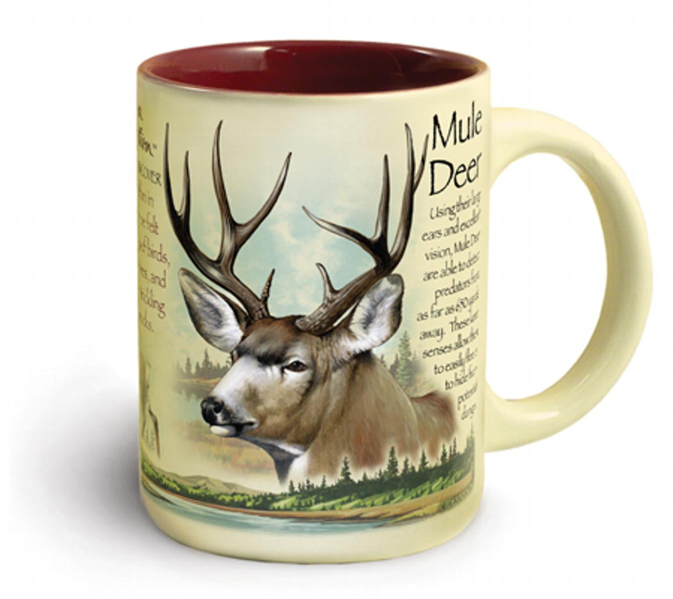 American Expedition Wildlife Ceramic Mug 16 oz - Mule Deer - Walmart.com