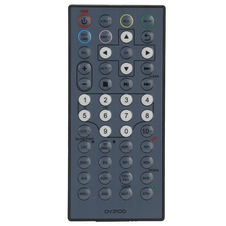 Entertainment System Remote, Remote Control Replacement Battery Powered ...