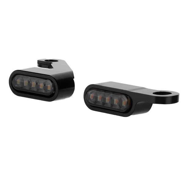 Motorcycle Indicator Light,2PCS Mini LED Cornering Handlebar Light ...