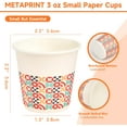 300 Pack 3 oz Bathroom Cups, Disposable Paper Cups with Rolled Rim ...