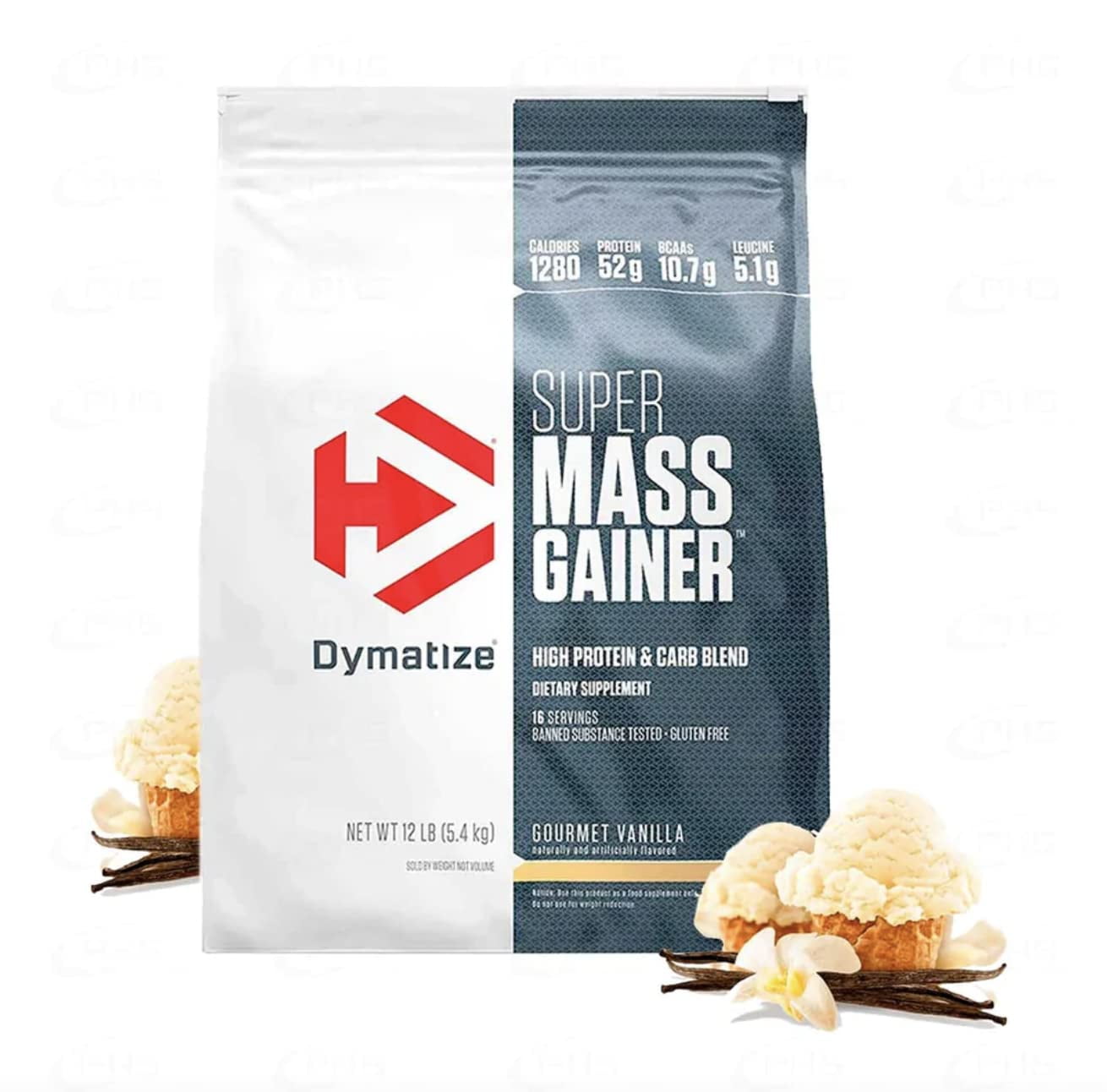Dymatize Super Mass Gainer 12 lbs Vainilla | Walmart en línea