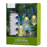 Mainstays 30-Count Warm White LED Edison Bulb Outdoor String Lights ...