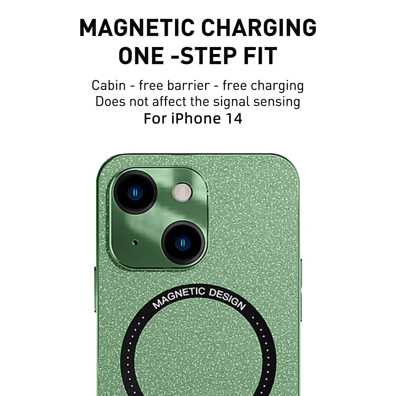 Techcircle Case for iPhone 14 6.1" 2022 Release, Plating Leather ...