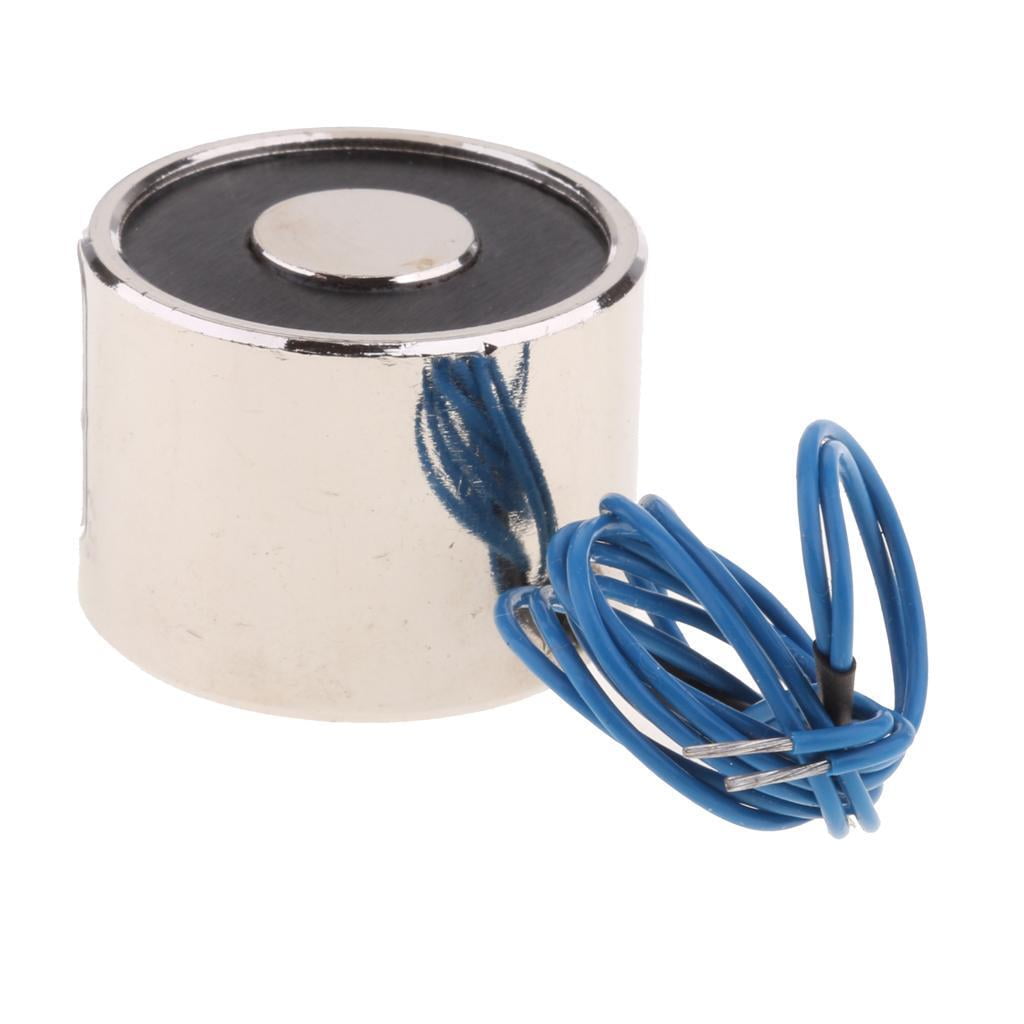 Moyic Electric Lifting Electromagnet Solenoid Lift 12V DC Holding 100N ...