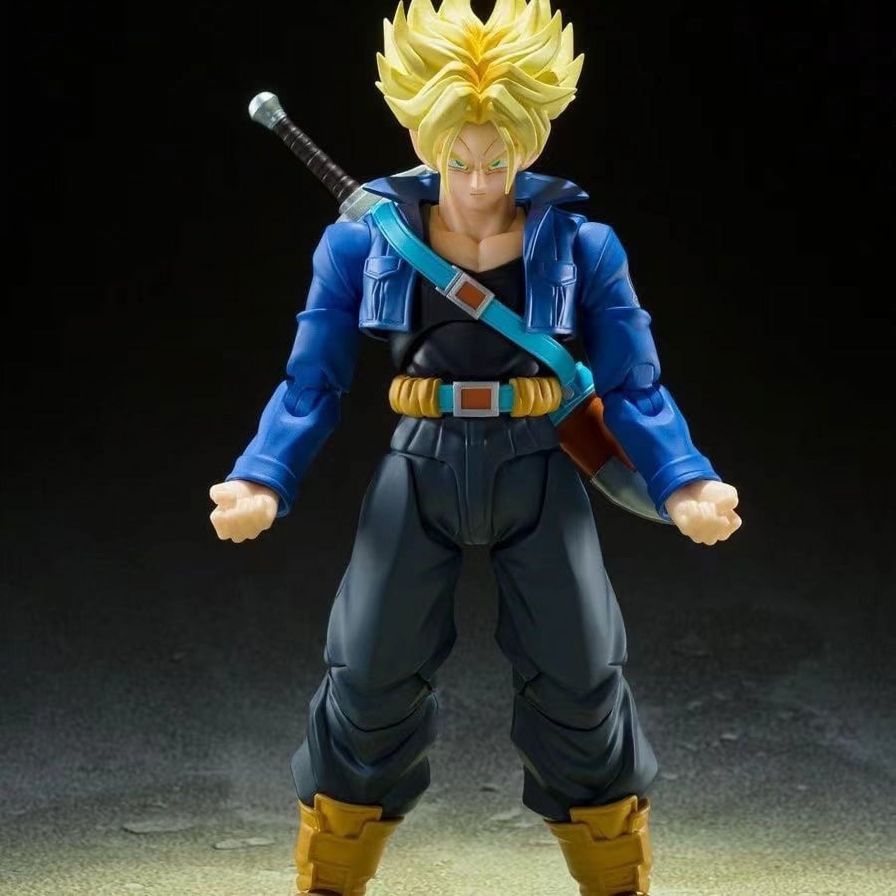 Dragon Ball Trunks Future Boy Figure Model Comic Character Model Toy Anime Action Statue 6.3 inch