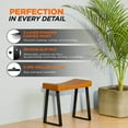 Yes4All Store 16’’ Trapezoid Furniture Metal Legs - Heavy Duty Wrought ...