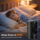 Portable Electric Heater - LED Screen and 3 Modes, ECO Temperature ...